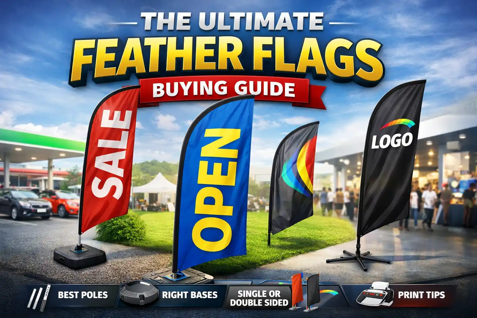 The Ultimate Feather Flags Buying Guide - Sailflags