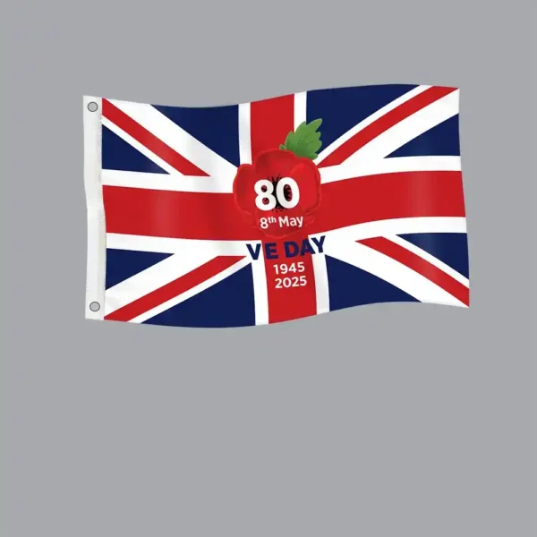 VE Day Traditional Flags | Union Jack VE80 Design